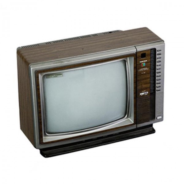 TELEVISION-Fake Wood Radio Sha | propNspoon