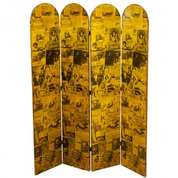 Four Panel Sepia Screen | propNspoon