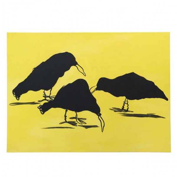 PAINTING- Three Black Crows | propNspoon