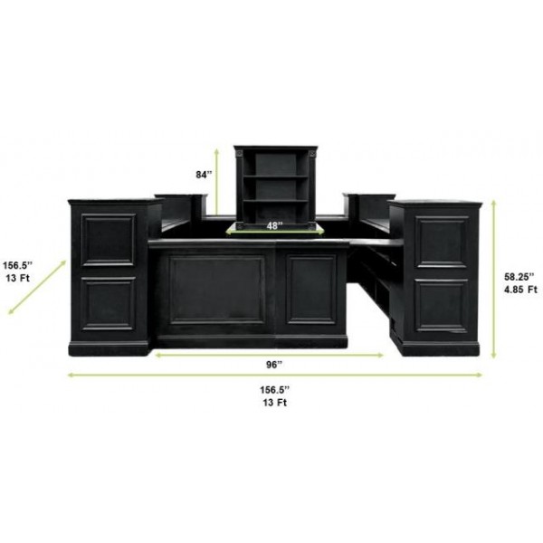 Painted Windowpane 13Piece Modular Bar (Square W/Back Bar) | propNspoon