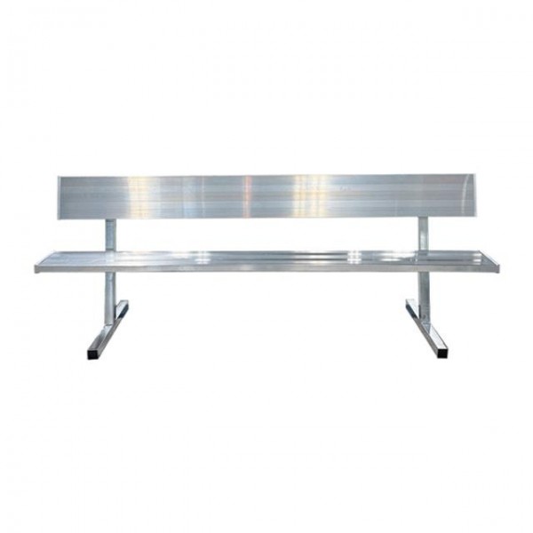 BLEACHERS-Aluminum Bench w|Back Support | propNspoon